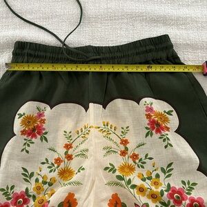 Alémais | Tops | Alemais Elisabetta Floralprint Linen Shirt And Pants ...